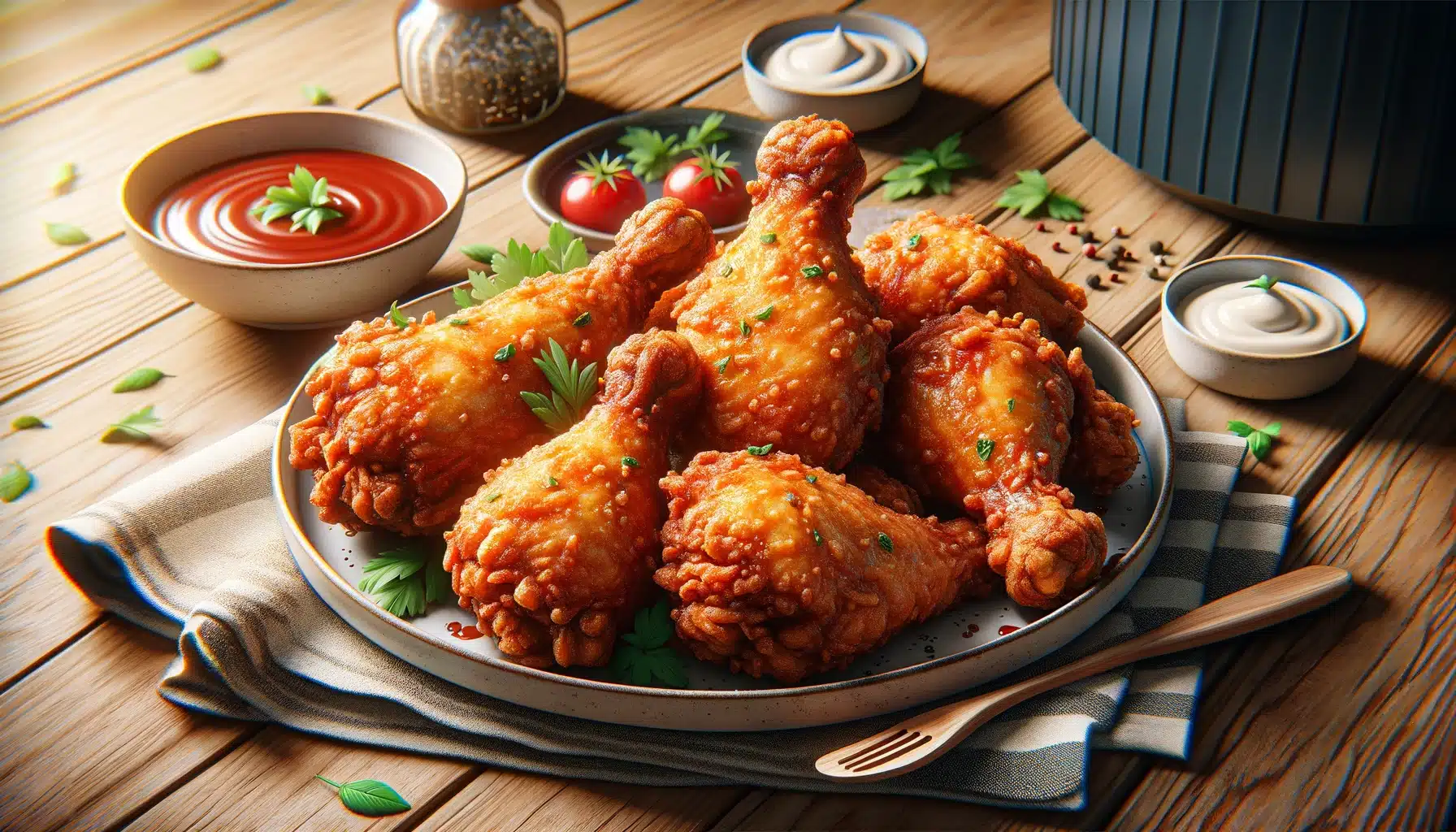 Frango Crocante na Air Fryer - Receita Fácil e Deliciosa