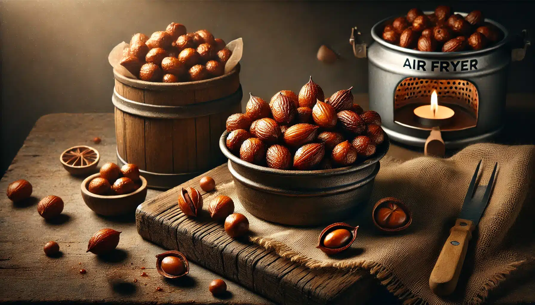 Castanhas Assadas na Air Fryer: Receita Fácil e Nutritiva - Receita ...