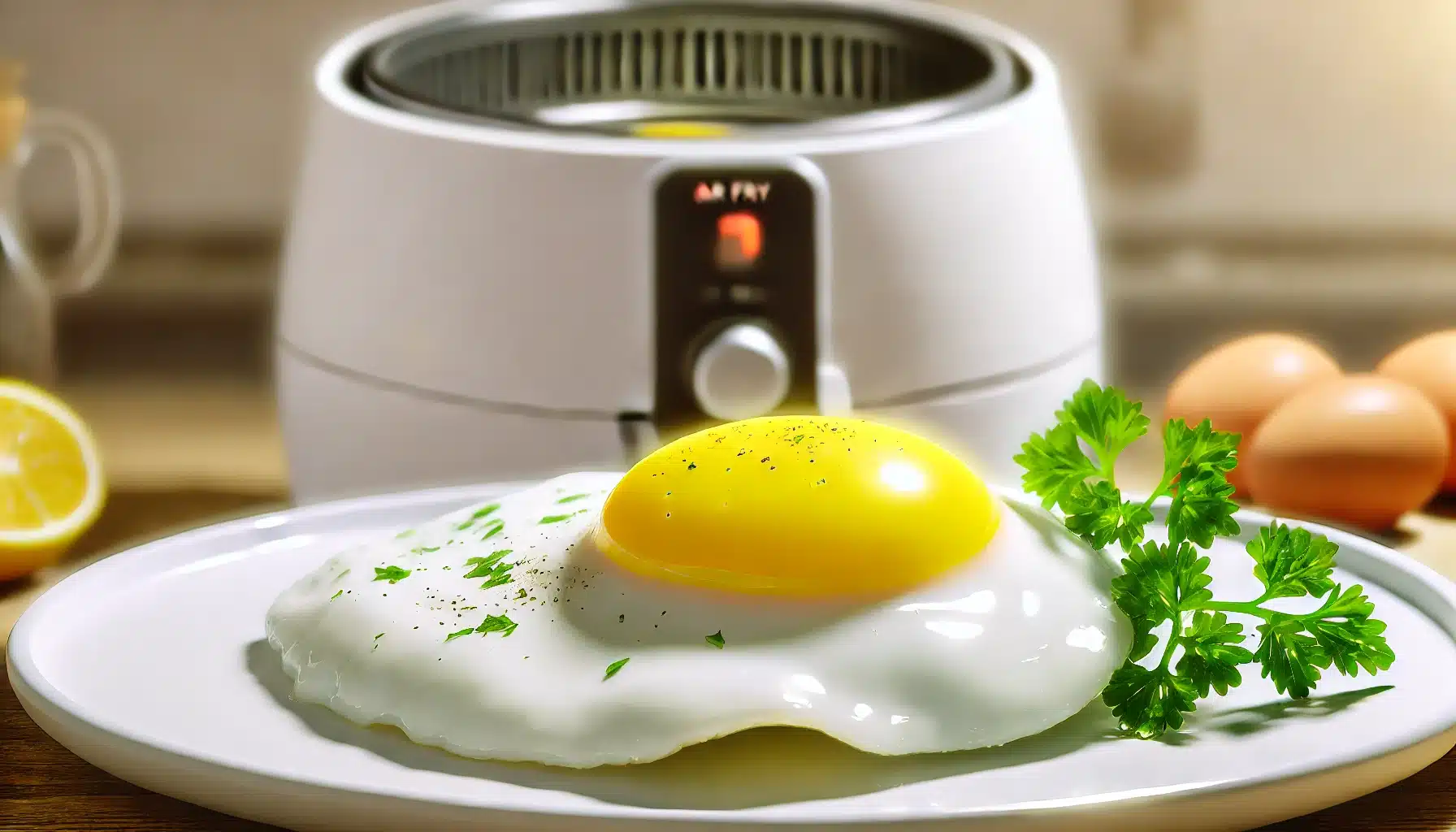 Ovo Estrelado na Air Fryer - Receita Prática e Deliciosa